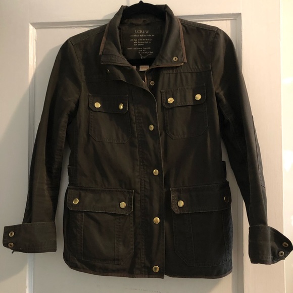 J. Crew | Jackets & Coats | J Crew Boyfriend Field Jacket | Poshmark